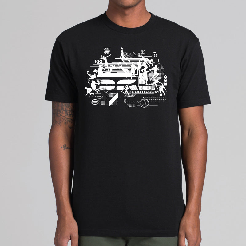 AS Colour Mens Block Tee - 5050 with Print or Embroidery – SRL Sports