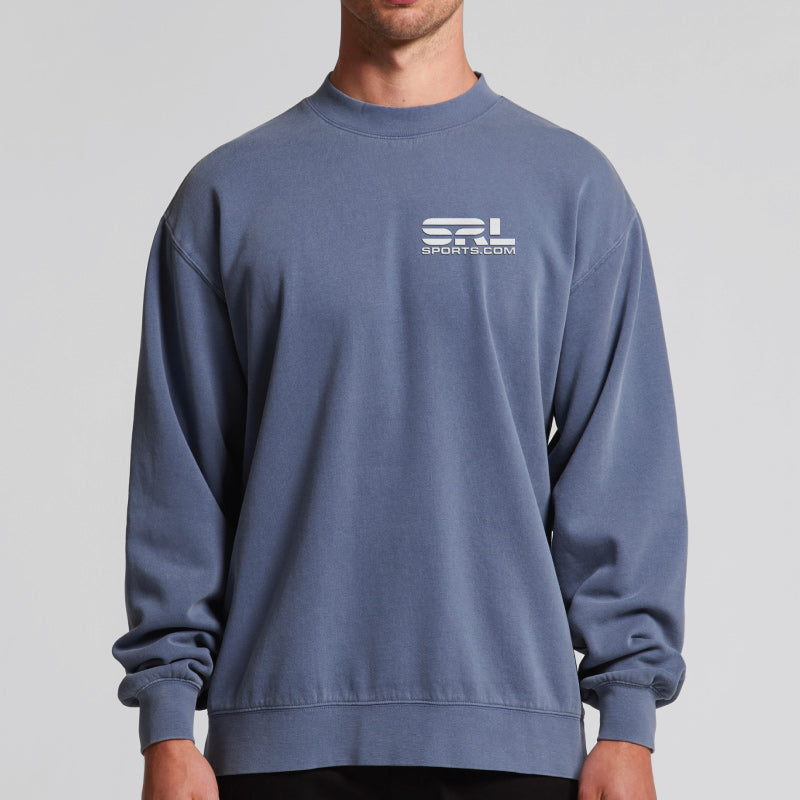AS Colour Mens Faded Crew - 5106 with Print or Embroidery – SRL Sports